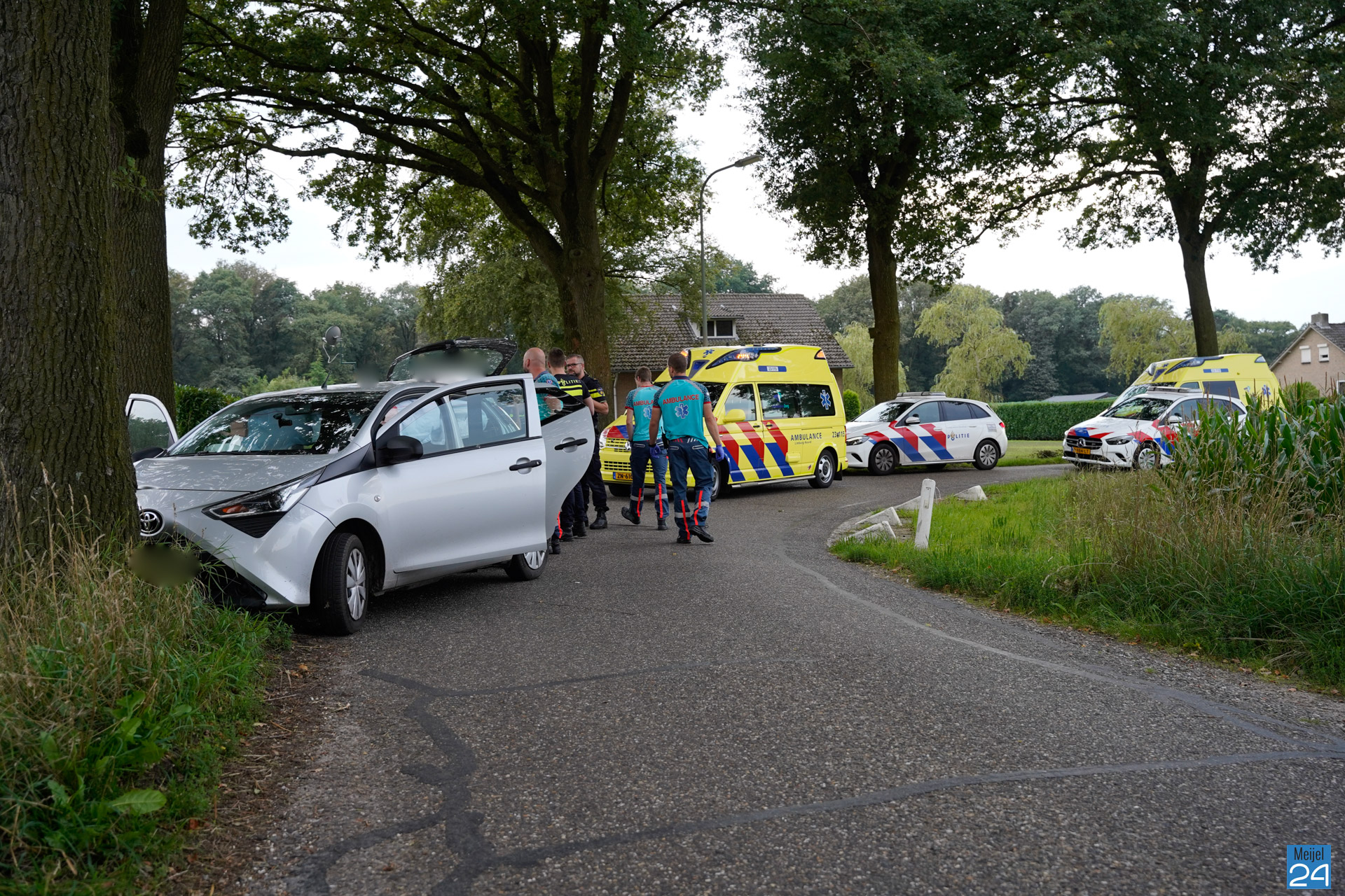 Gewonde bij ongeval in Meijel - Meijel24
