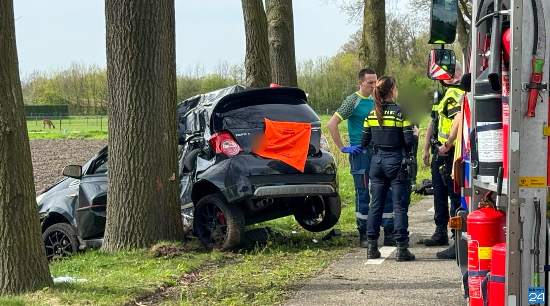 Automobilist overleden na ongeval Heldensedijk Roggel - Meijel24