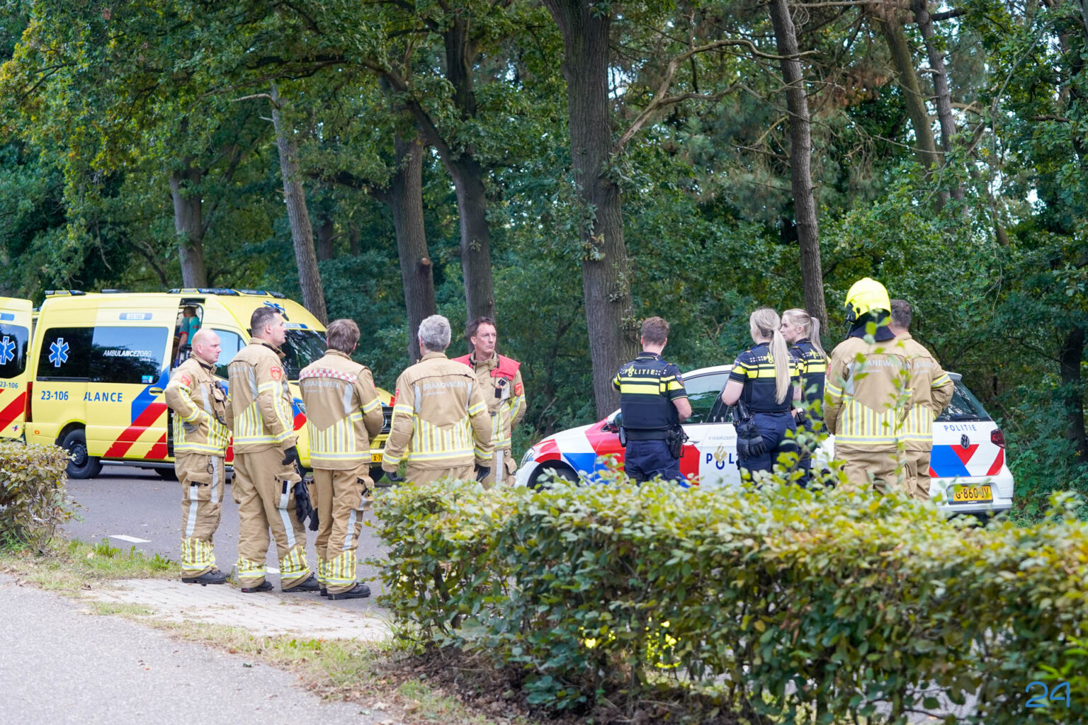 Traumahelikopter naar Beringe voor ongeluk op de Meijelseweg - Meijel24